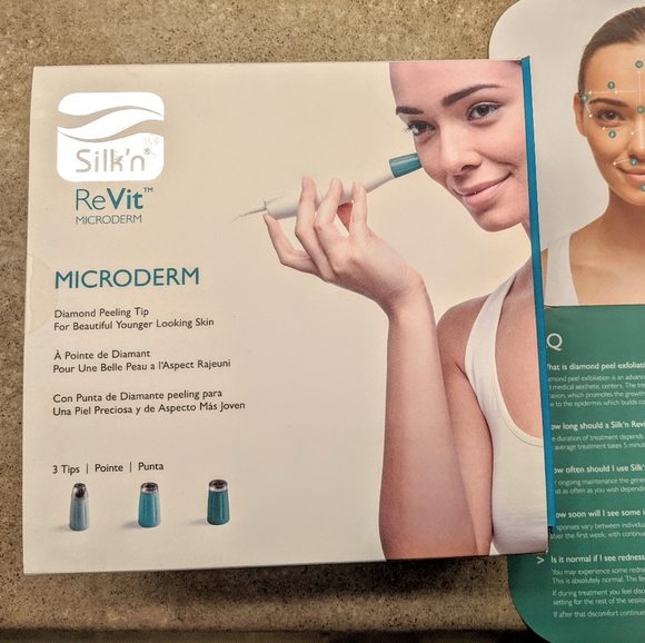Silkn Revit | Skincare | Silkn Revit Microderm Diamond Peeling Device ...
